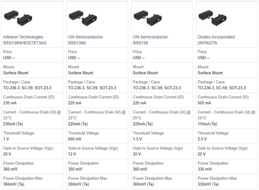 BSS138 MOSFET Transistor: Features, Datasheets, Guidelines and more ...
