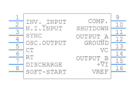 Sg3525a Pwm Switching Controller Application Notes Features And More 3006