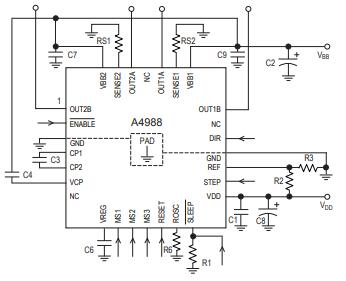 An Introduction of A4988 Microstepping Motor Driver | Easybom