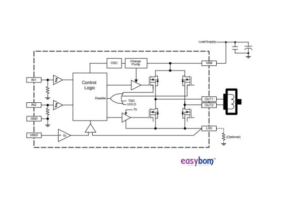 An Introduction of the A4950ELJTR-T Motor Driver | Easybom