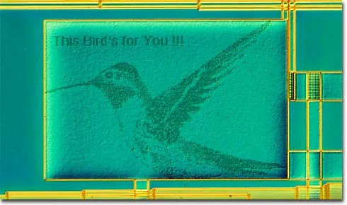 Chip Graffiti: Arts of Integrated Circuits under Microscope | Easybom