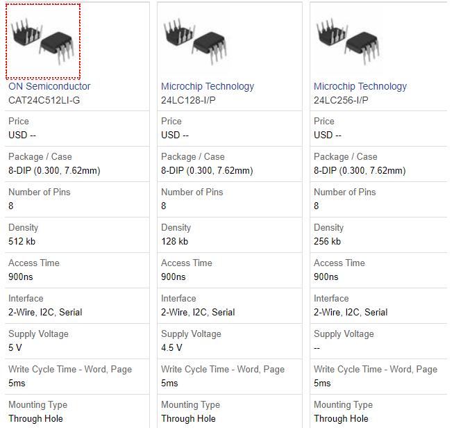 An Introduction of the 24LC512-E/P Memory | Easybom