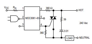 An Introduction of and MOC3063 Triac Driver | Easybom