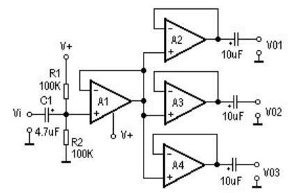 LM224 Operational amplifier: Description, Application, and Datasheet ...