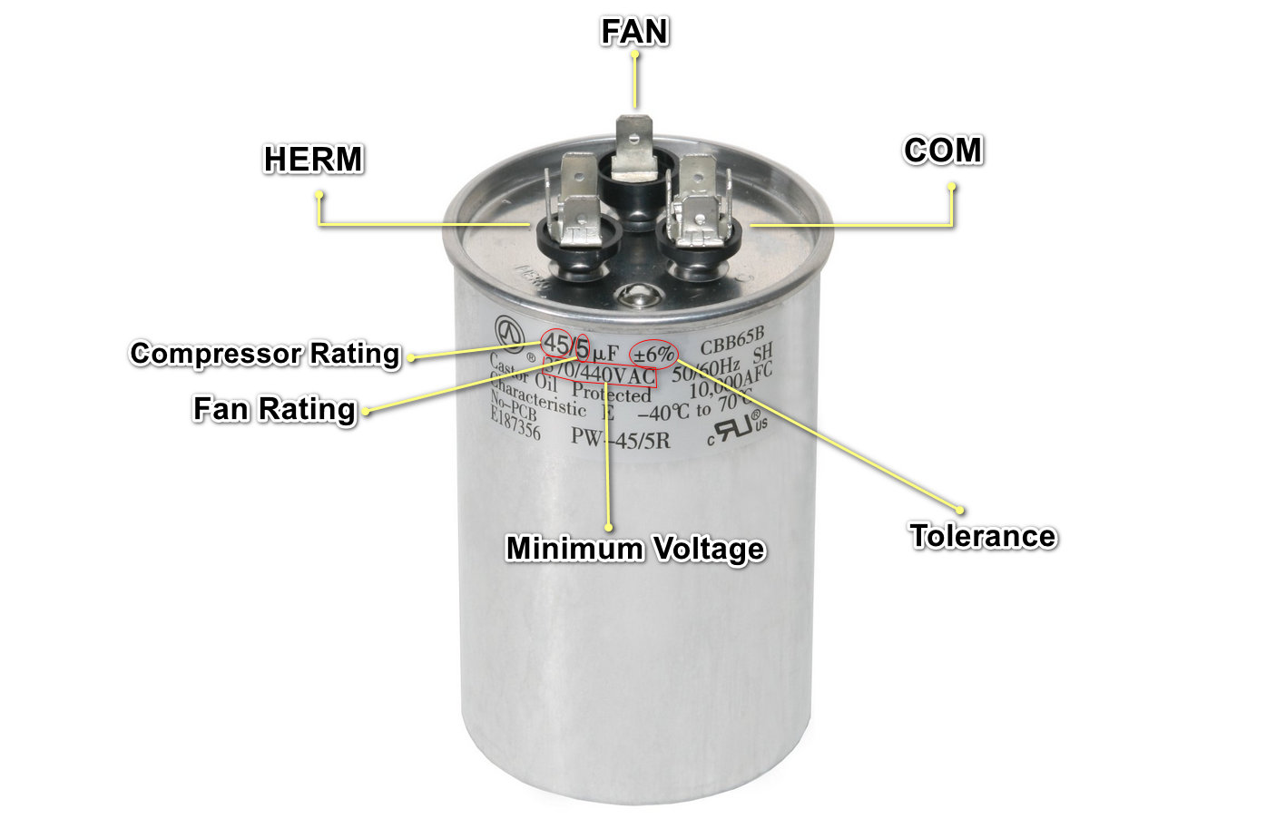Wiring Diagram For Ac Capacitor Compressor