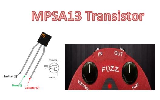 MPSA13 Darlington Transistor NPN： Equivalent, Datasheet, Pinout, Fuzz | Easybom