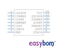 NE556N Dual Timer IC Feature, Application and Datasheets | Easybom