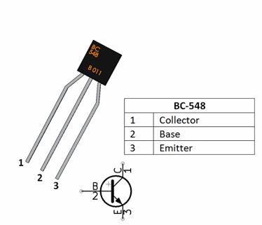 BC548 NPN Transistor: What is the Difference between BC547 and BC548 ...