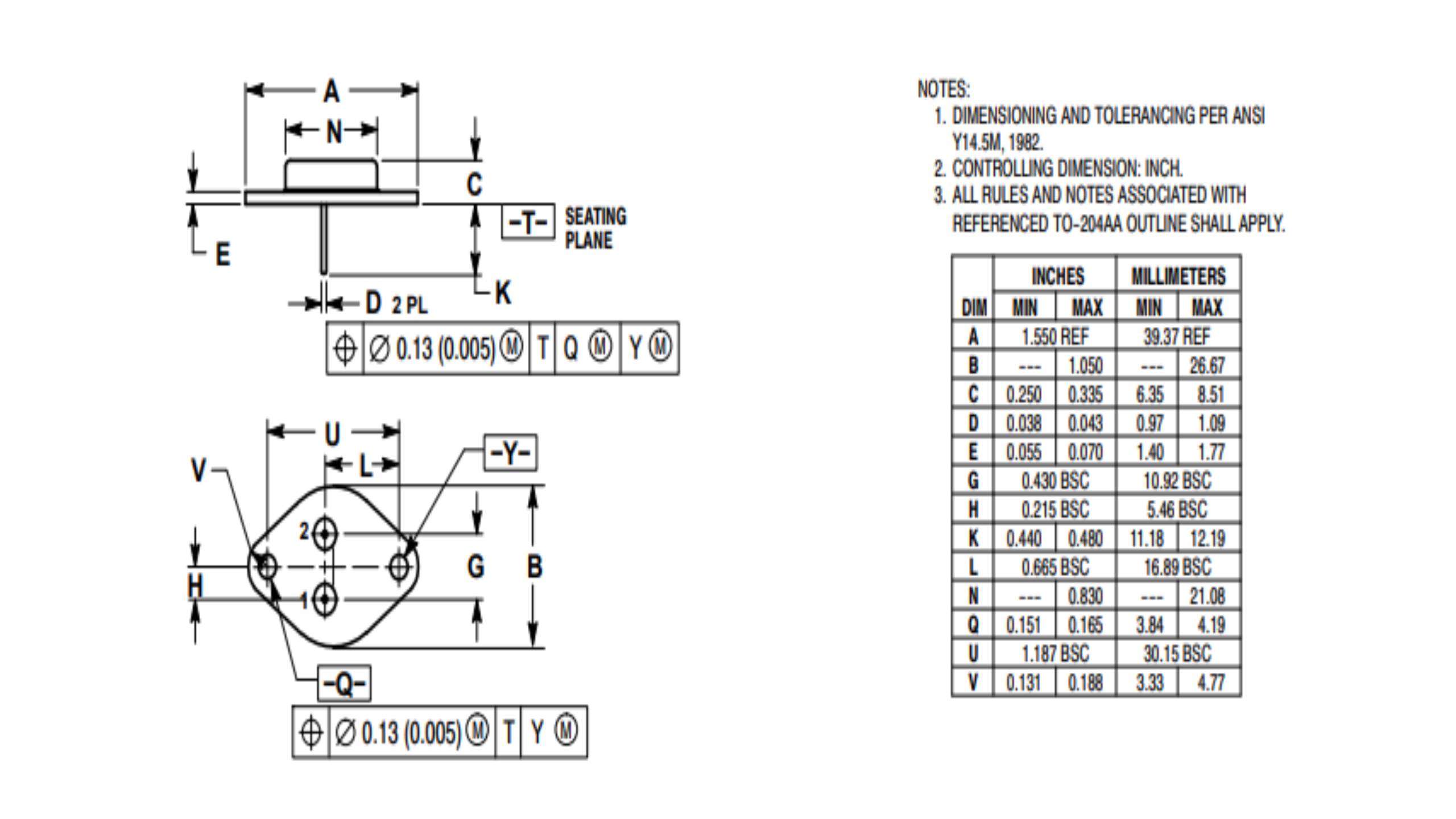 2N3055：NPN Transistor, TO-3, and Pinout | Easybom