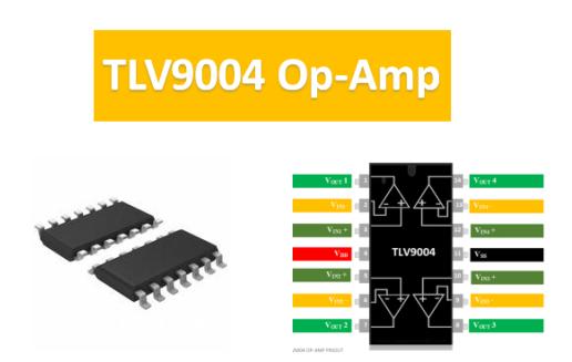 TLV9004 Operational Amplifier: Datasheet, Pinout, Circuit, Equivalent ...