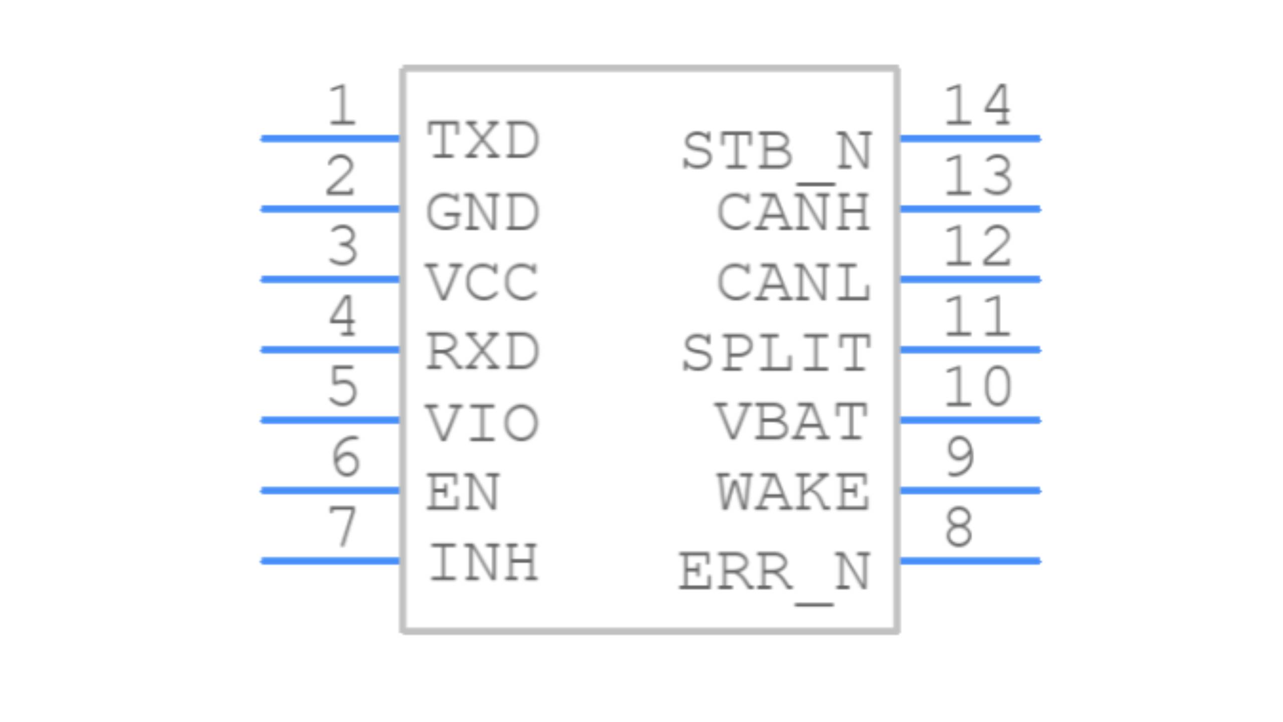 TJA1043: Controller Area Network Transceiver | Easybom