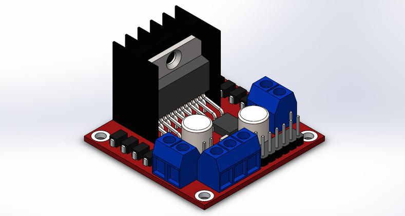 L298N Motor Driver: Dual H Bridge DC Stepper For Arduino, Datasheet ...