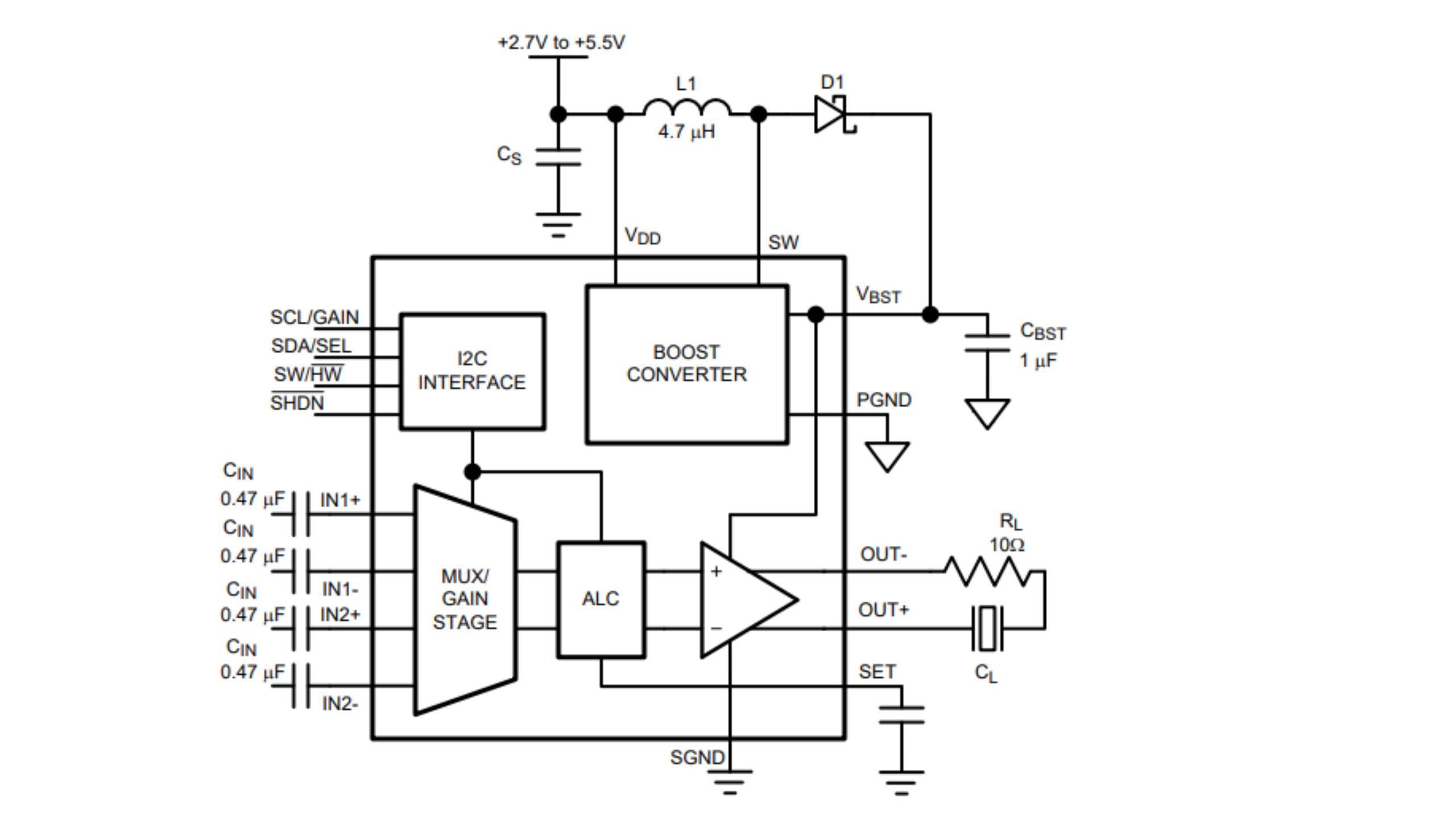 LM48560: Class H Driver, Amplifiers, Pinout | Easybom
