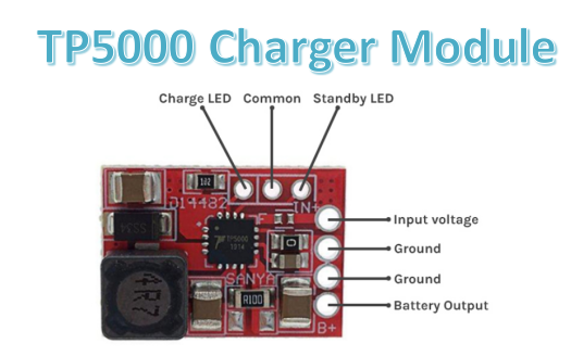 TP5000 Charger Module：How To Use TP5000 Module | Easybom