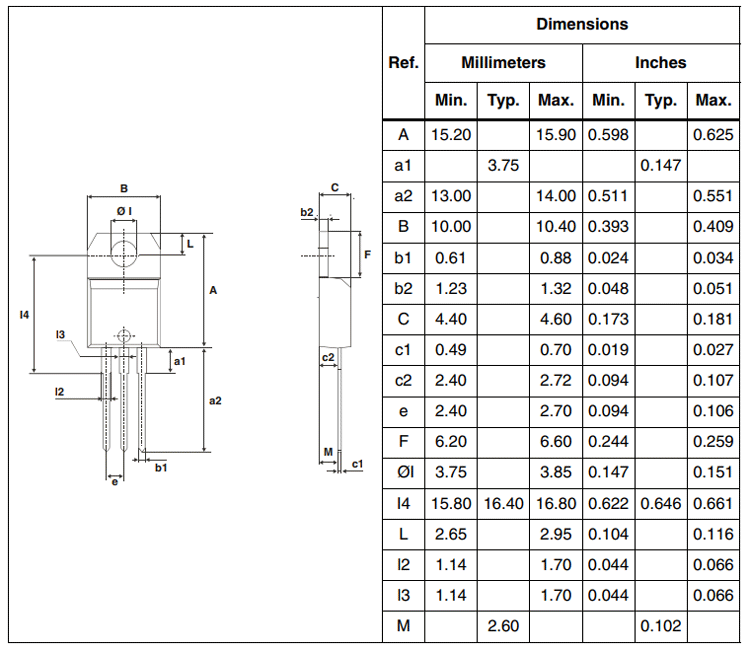 TYN616 SCR:TYN616 Equivalent, TYN616 Circuits, TYN616?Datasheet | Easybom