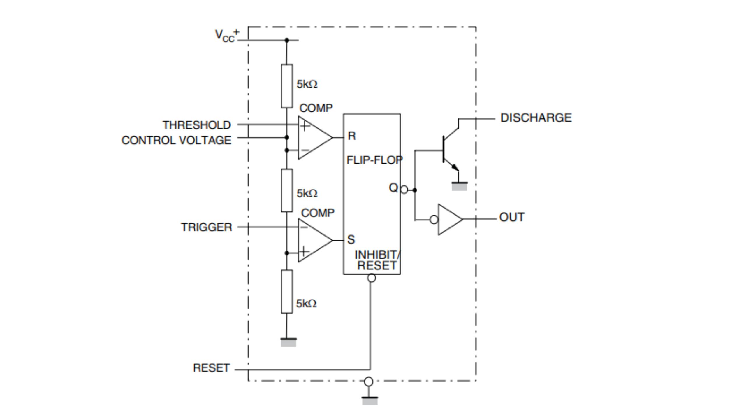 NE555N: Controllers, Pinout | Easybom