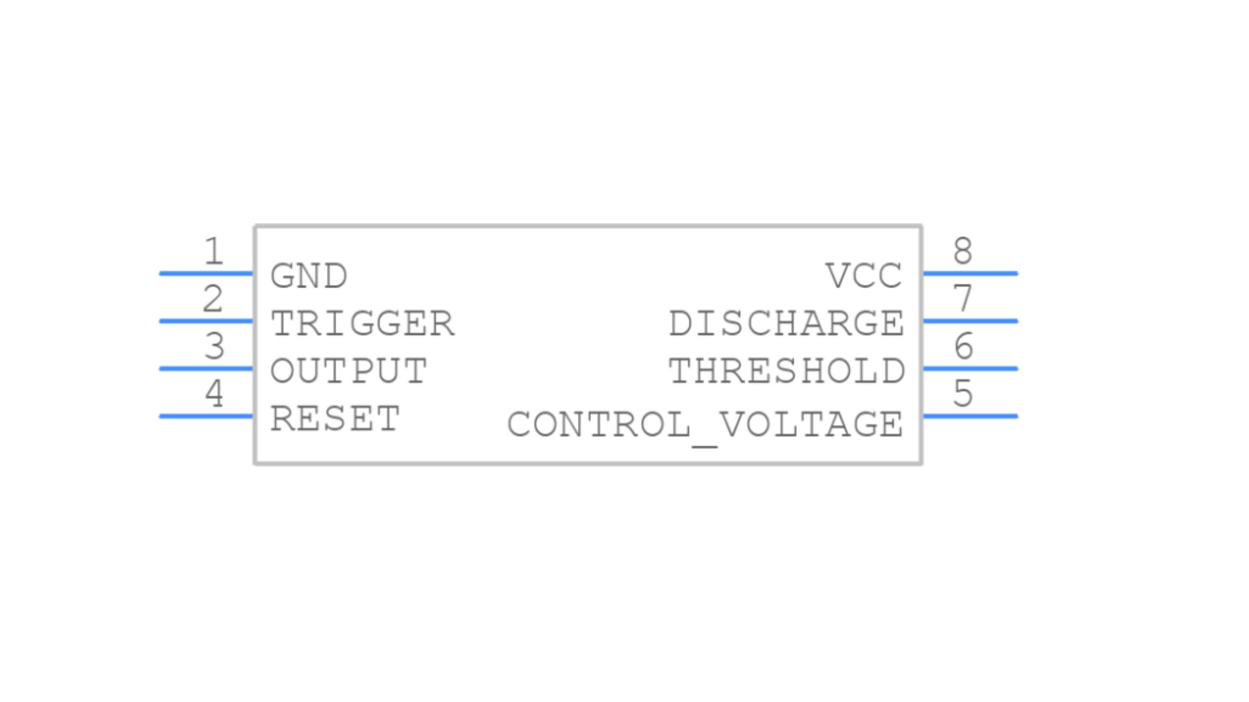 NE555N: Controllers, Pinout | Easybom