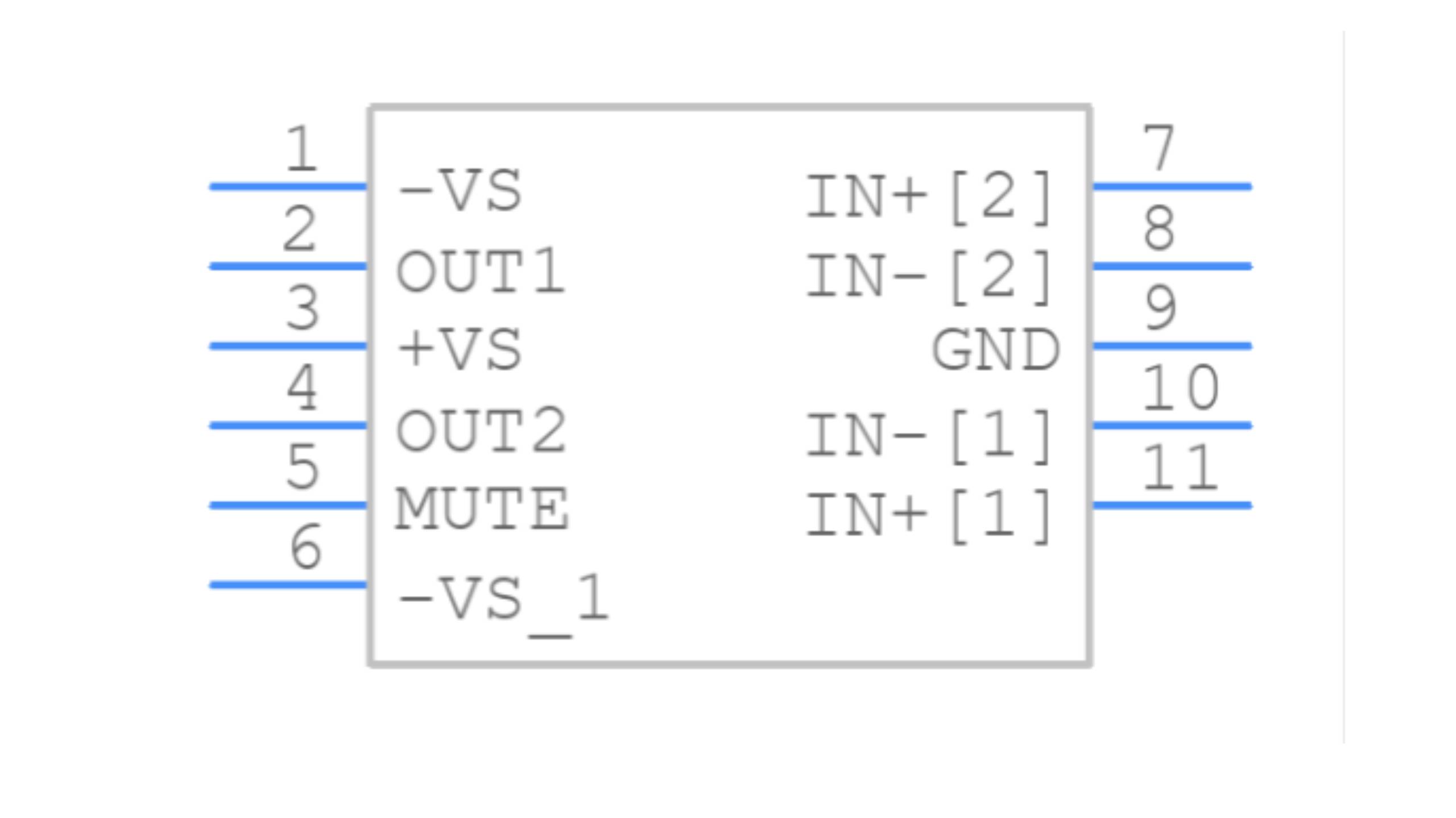 TDA7265: Amplifier, Pinout | Easybom