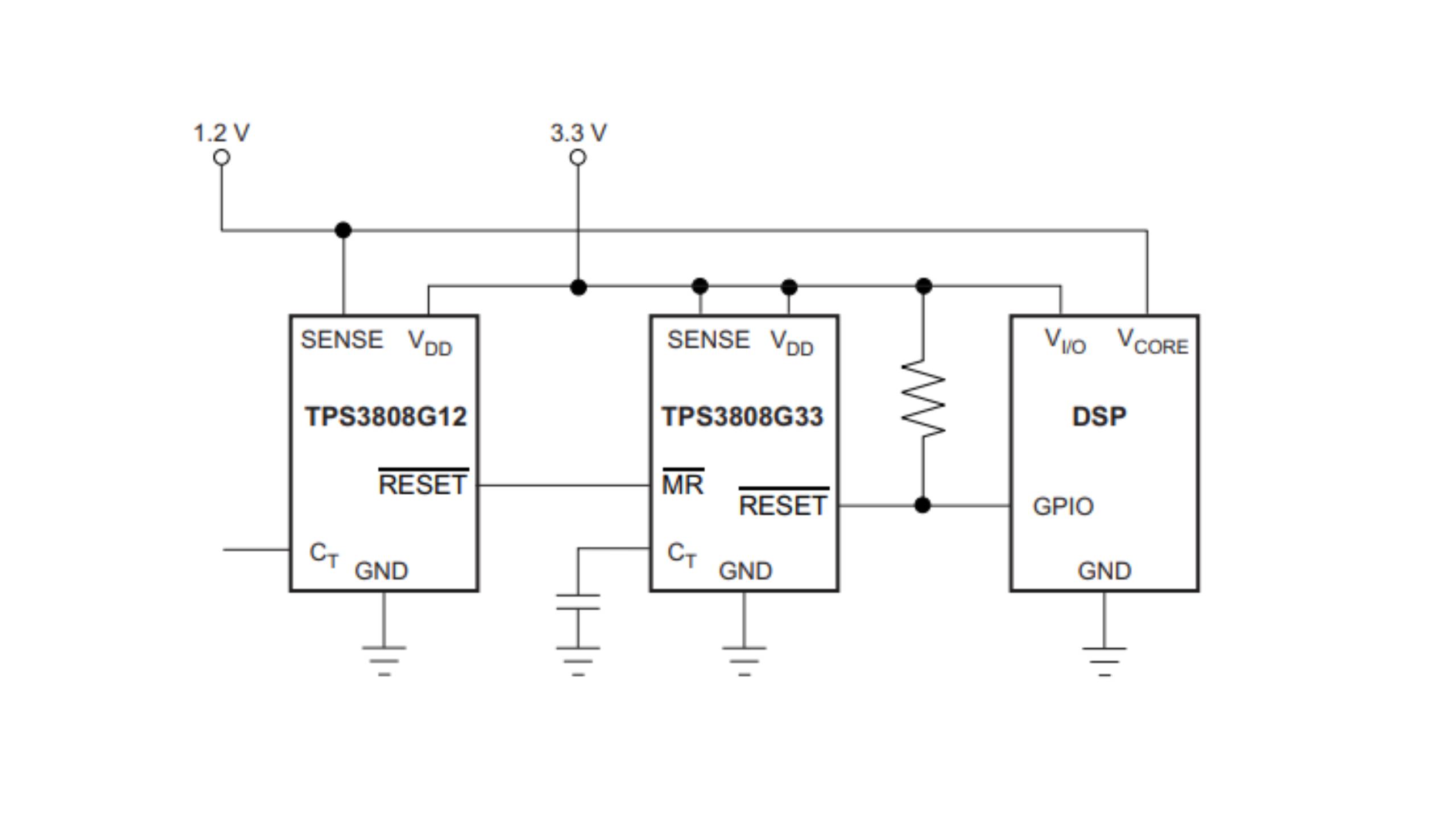 TPS3808: Microprocessor, Features | Easybom