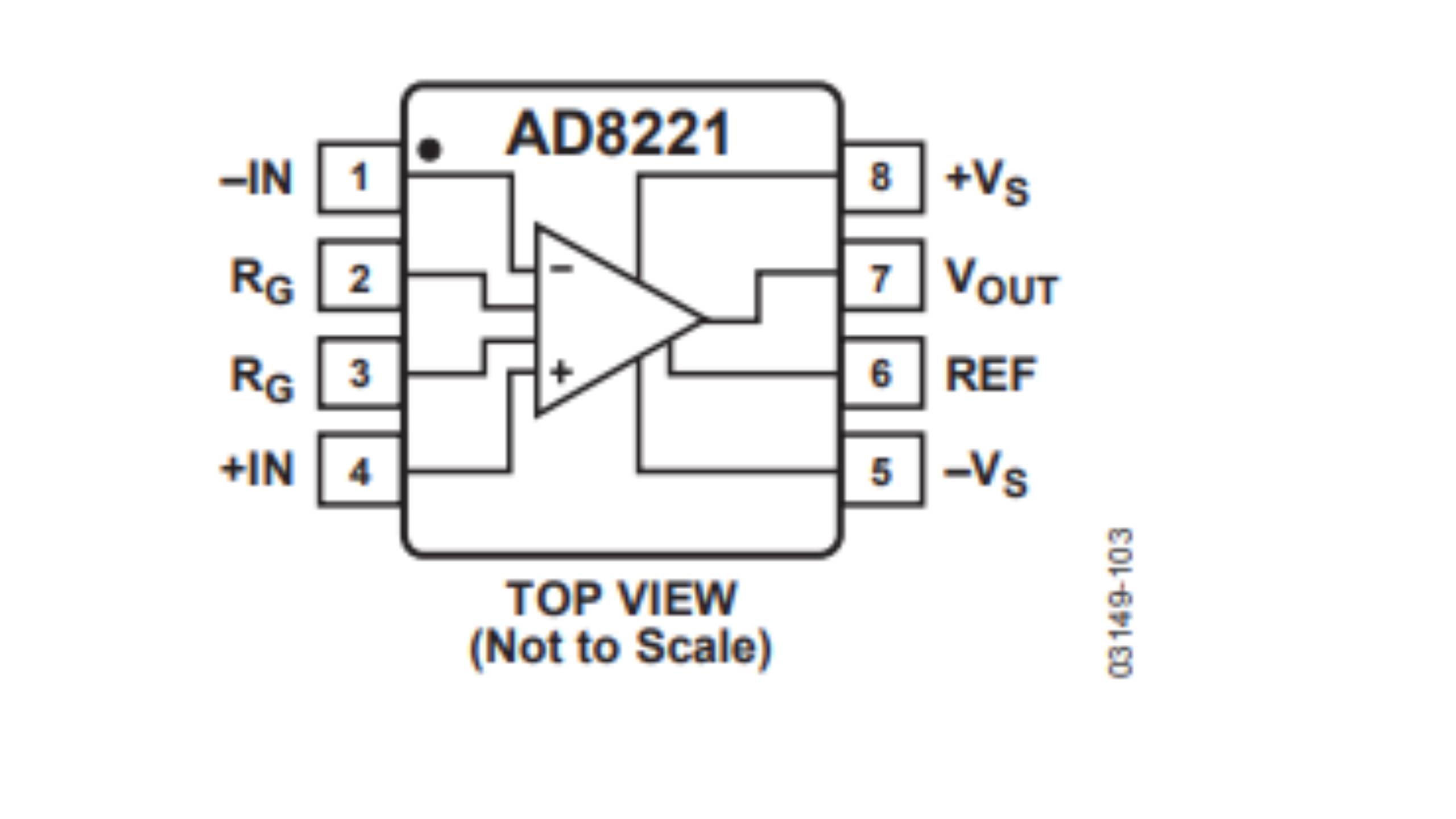 AD8221: Amplifier, Pinout, Features | Easybom